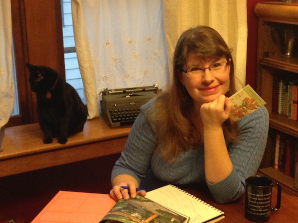 Amy Mullen is a hybrid of urban gardener and steampunker - Hoosier Gardener